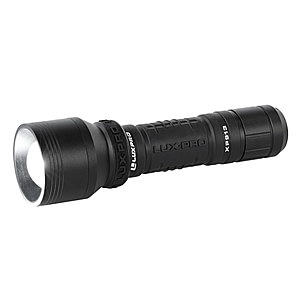 LuxPro XP913 XP913 Rechargeable 1100 70 Lumens LED Aluminum Black w Free Shipping and Handling