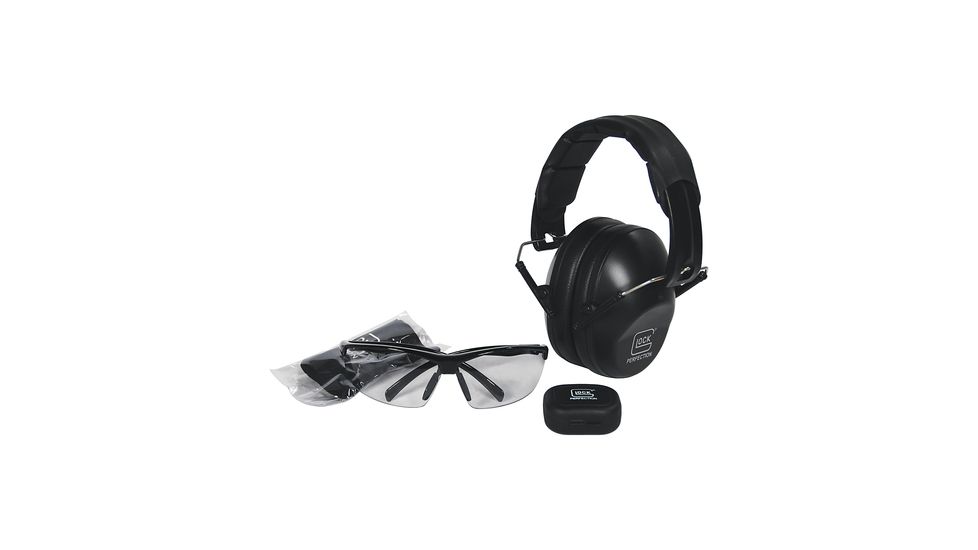 Glock Range Kit With Shooting Glasses Earplugs And Earmuffs AP60214 | 5 ...