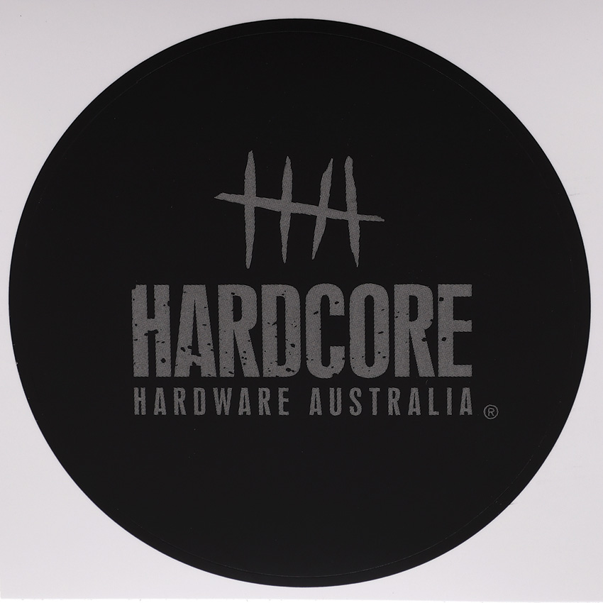 Hardcore Hardware Sticker | Free Shipping over $49!