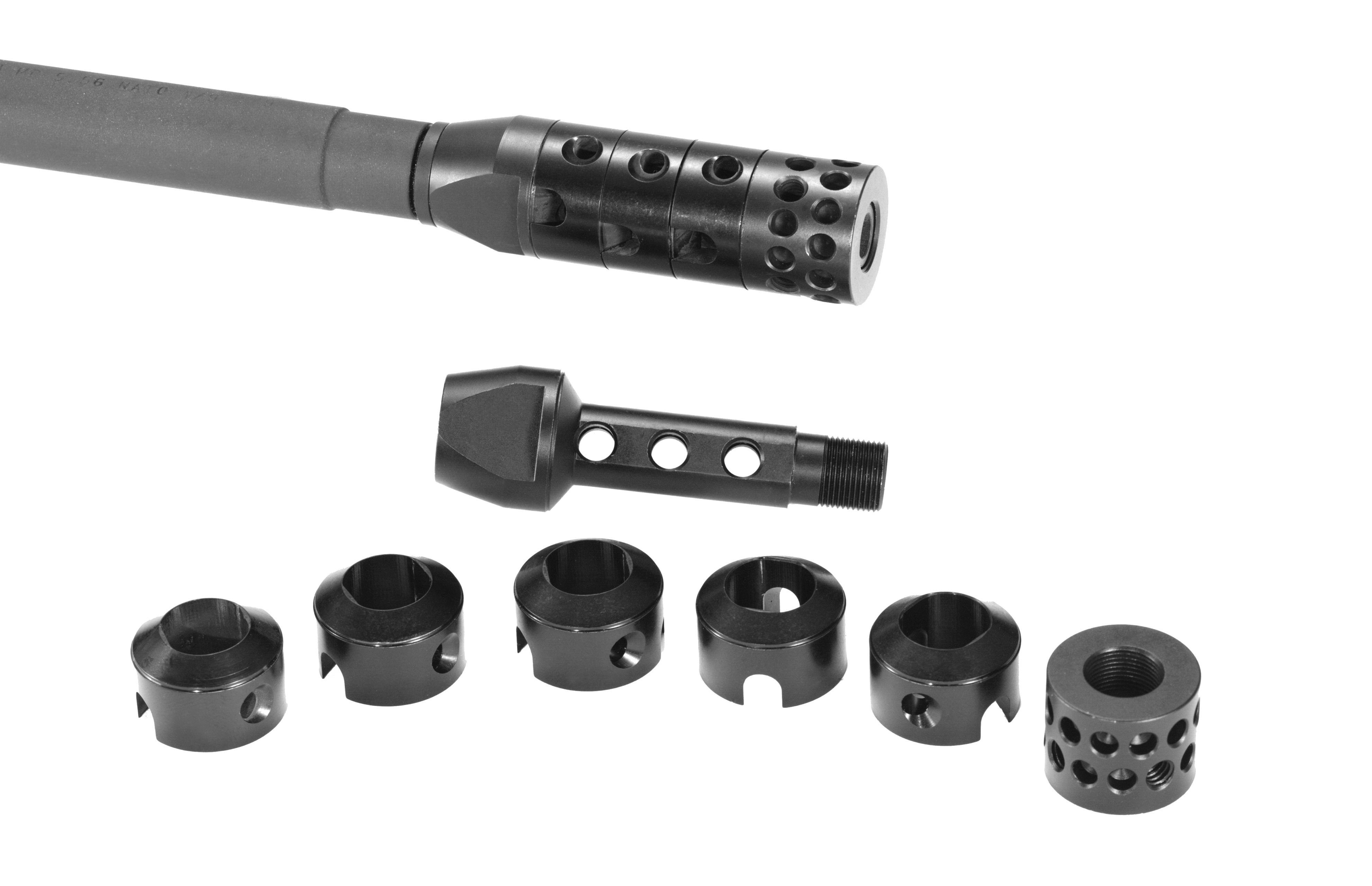 UM Tactical R A G E Total Compensation System Muzzle Brakes Up To 14