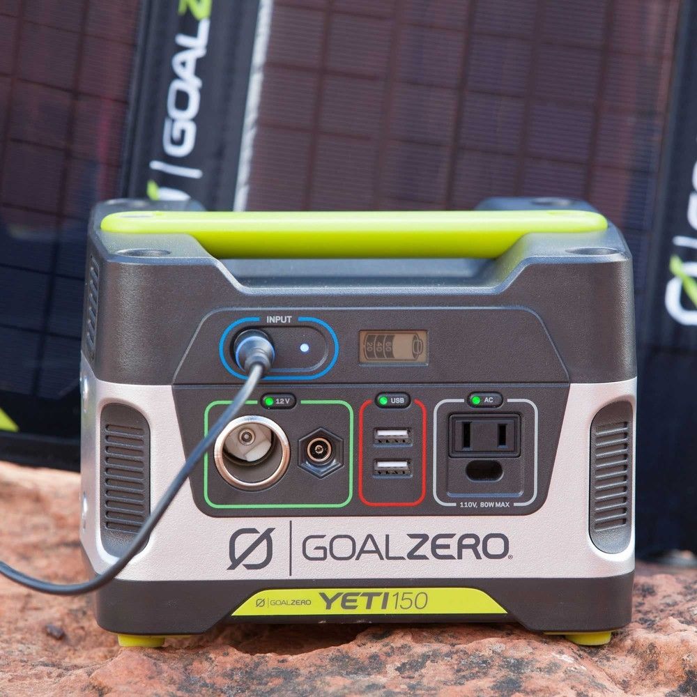 Goal Zero Yeti 150 Solar Generator 5 Star Rating Free Shipping Over 49 goal-zero-yeti-150-solar-generator-5-star-rating-free-shipping-over-49