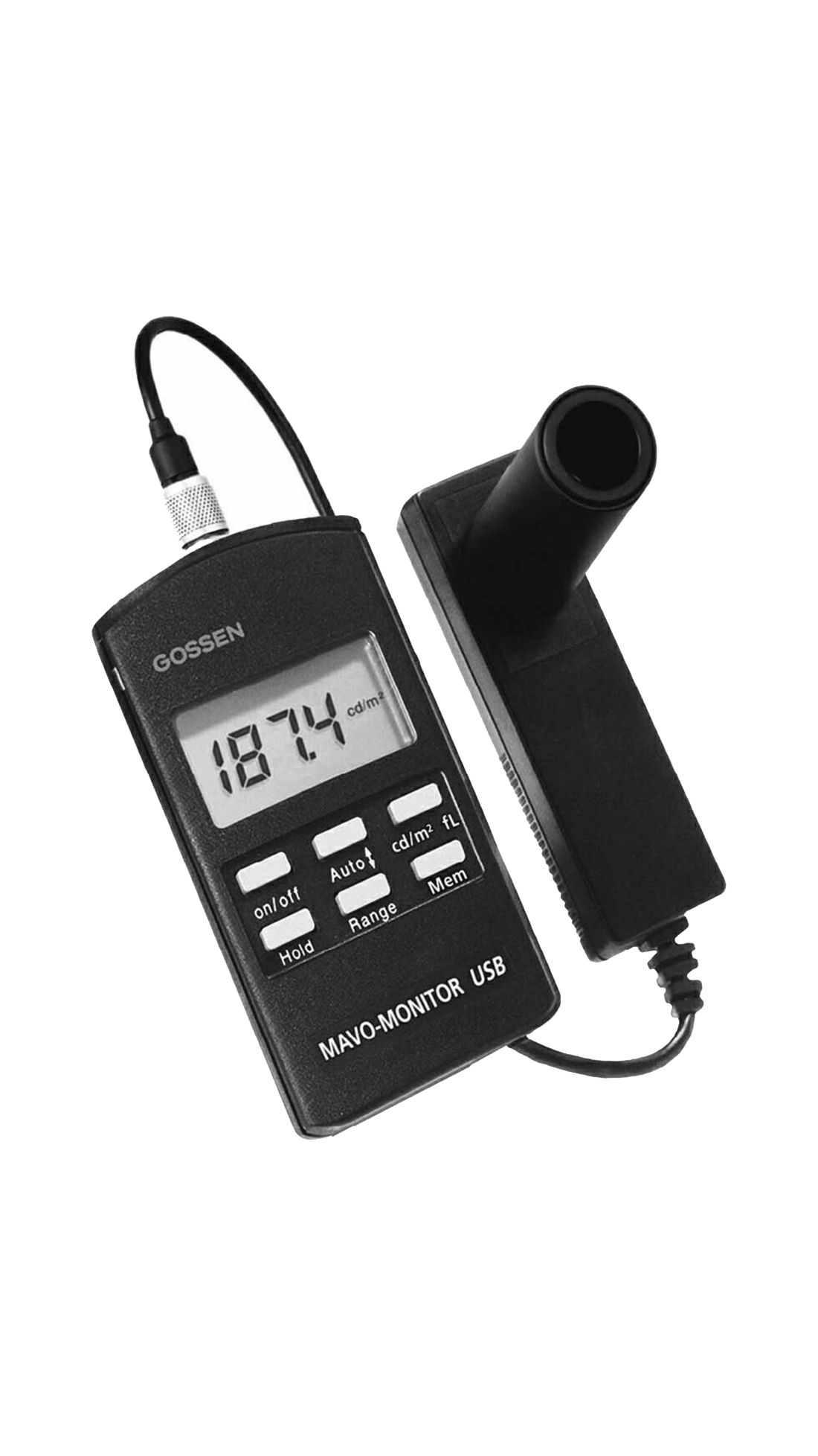 Gossen Mavo-monitor Usb: Digital Illumination Level Meter GO 4068 ...