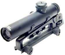 Leapers Golden Image 4x20 Mini Size AR-15 Scope with Bullet Drop ...