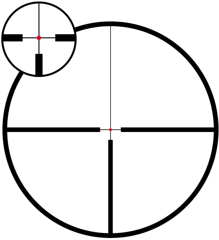 Meopta Optika6 2.5-15x44mm Rifle Scope, 30mm Tube, Second Focal Plane ...